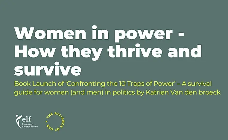 Women in power: How they thrive and survive | ALDE Party Events
